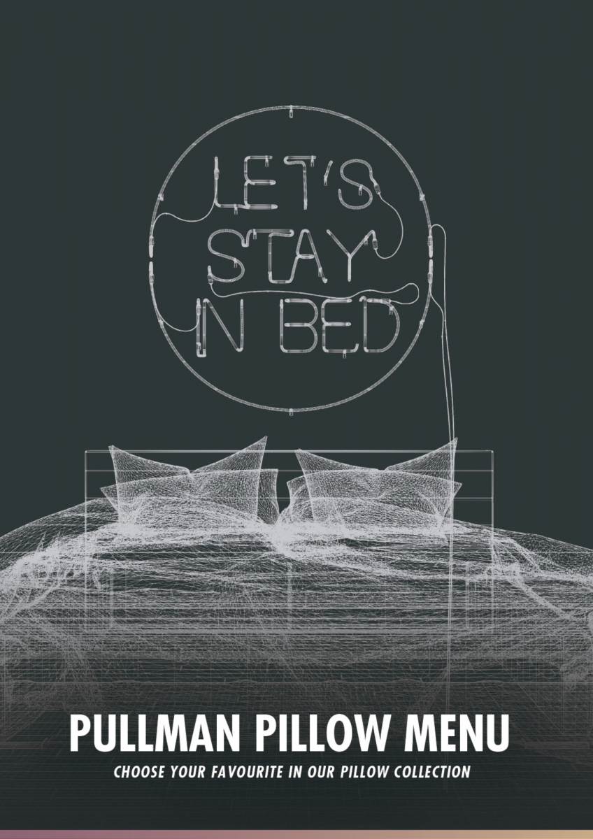 Pullman Saigon Centre - Pillow Menu